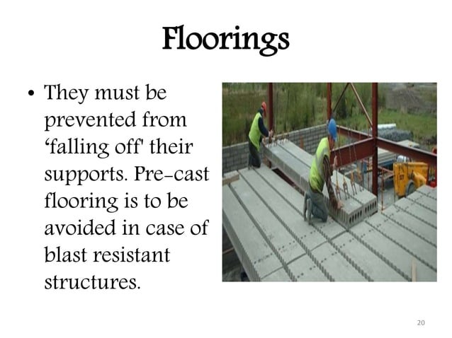 Architectural And Structural Design Of Blast Resistant Buildings ...