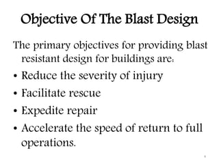 Architectural And Structural Design Of Blast Resistant Buildings ...