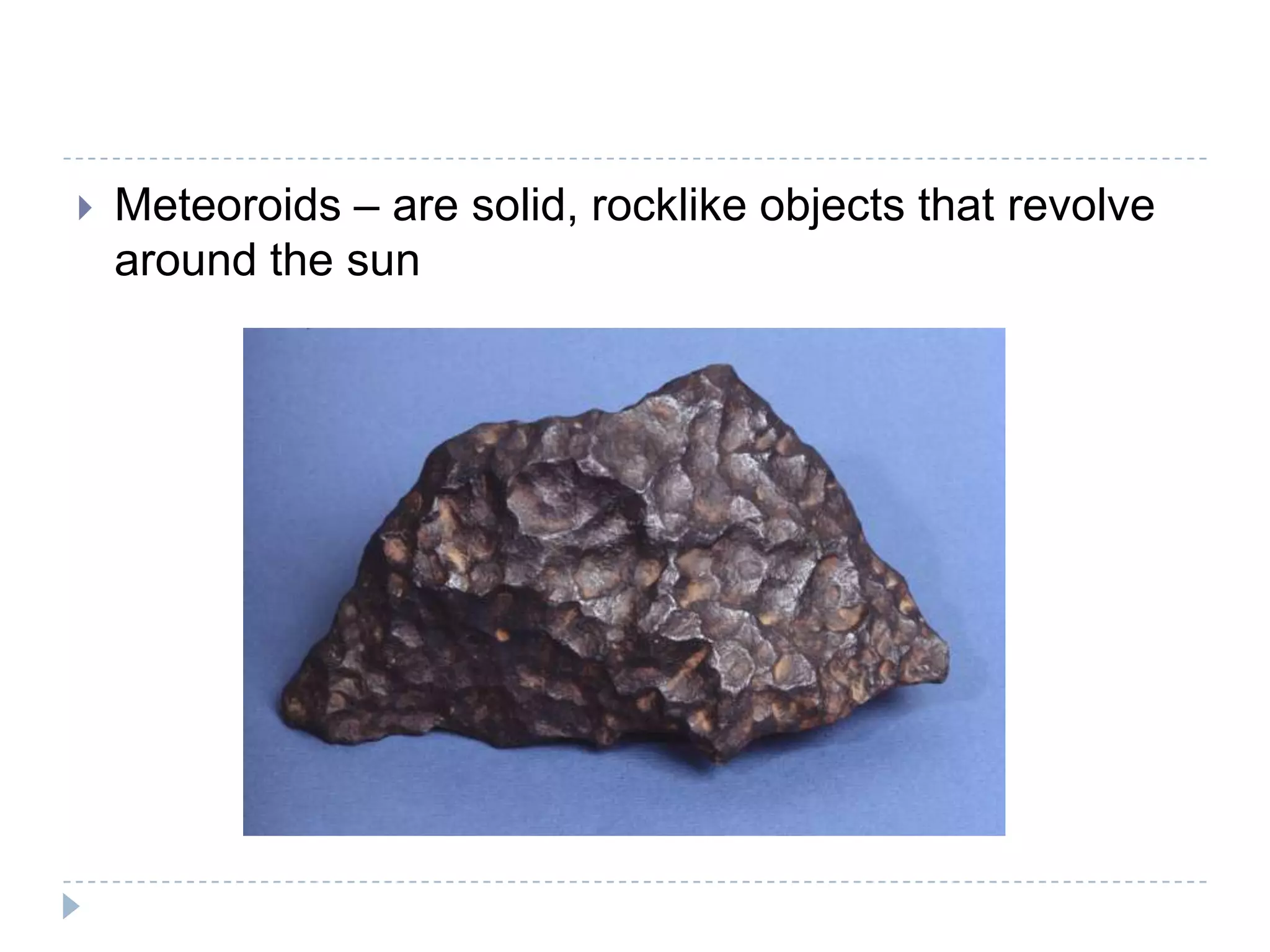 Presentation .- meteors | PPTX | Space and Astronomy | Science