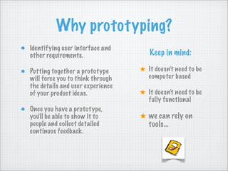 Prototyping Workshop | PDF