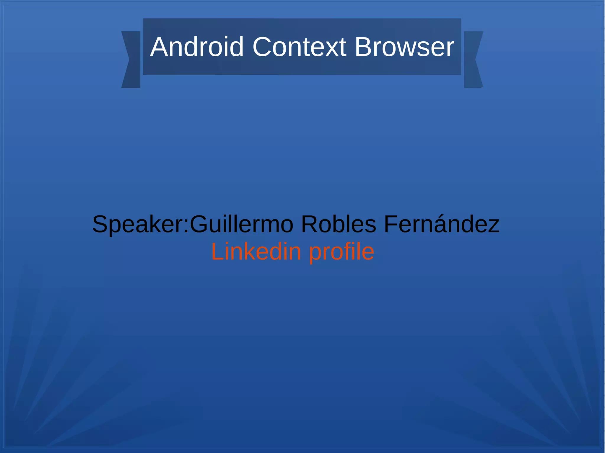 Android Context Browser- DroidDevCPH | PDF