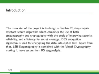 Steganography using visual cryptography | PDF | Information and Network ...