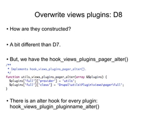 Overwriting code in Drupal | PPT