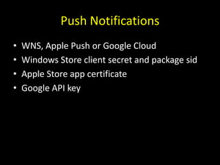 World Azure Day Mobile Services Presentation | PPT