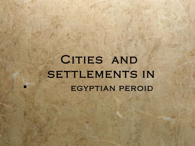 Basic Planning Principles Of Assyrian, Egyptian, Roman and Greek Cities ...