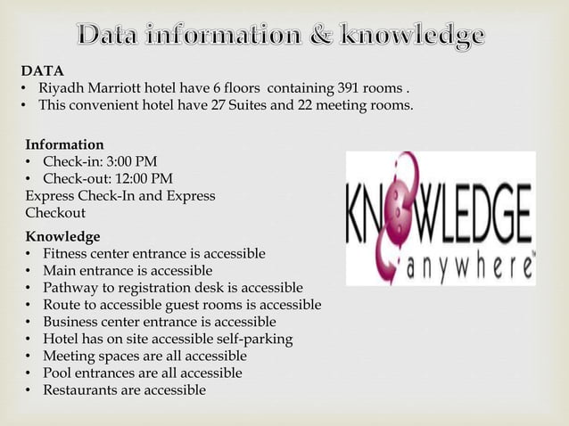 Marriott hotel presentation | PPTX