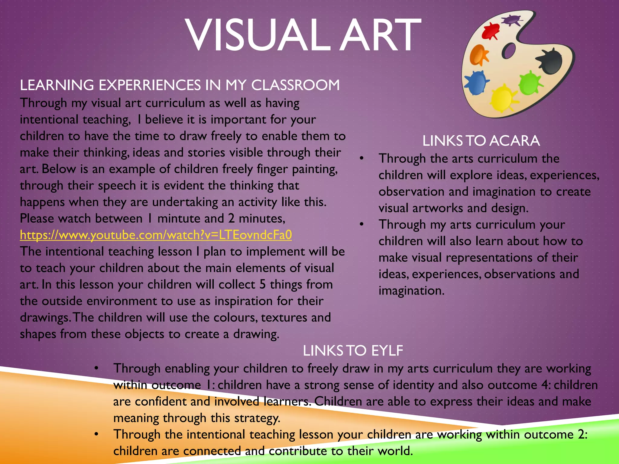Arts in Early Childhood assignment 1 | PPTX