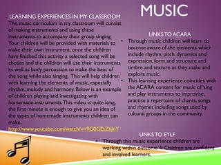 Arts in Early Childhood assignment 1 | PPTX