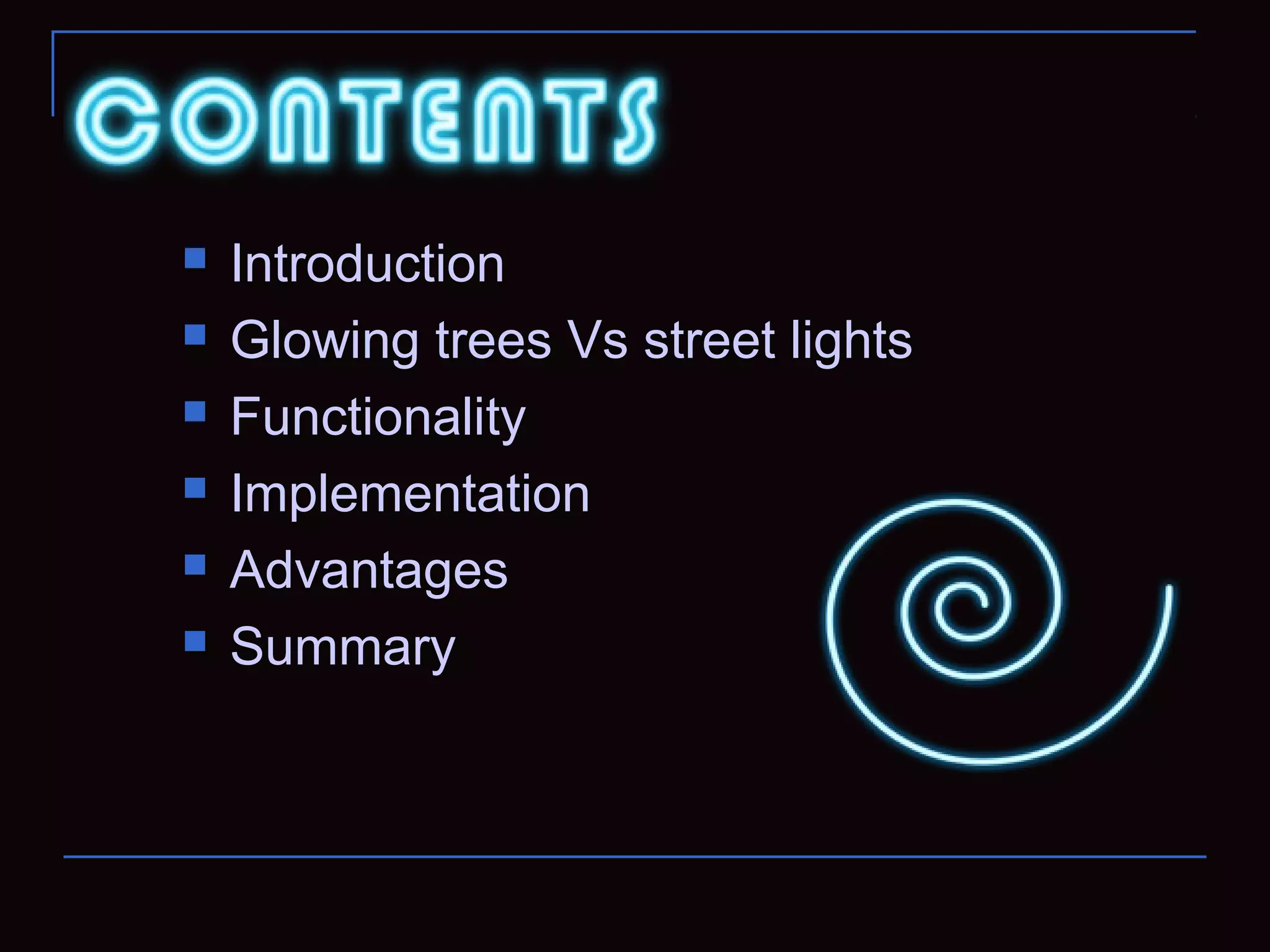 Fluorescent Plant | PPT