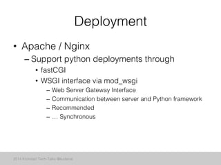 Snakes on the Web; Developing web applications in python | PPT
