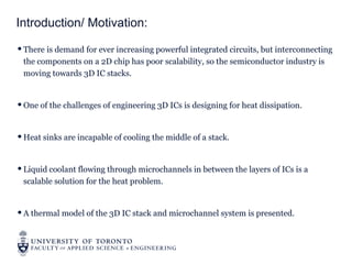 Thermal Modeling of Fluid Cooled 3D ICs | PDF | Physics | Science
