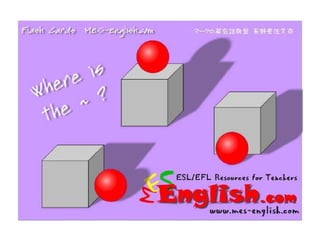 Presentation to preposition of place | PPT