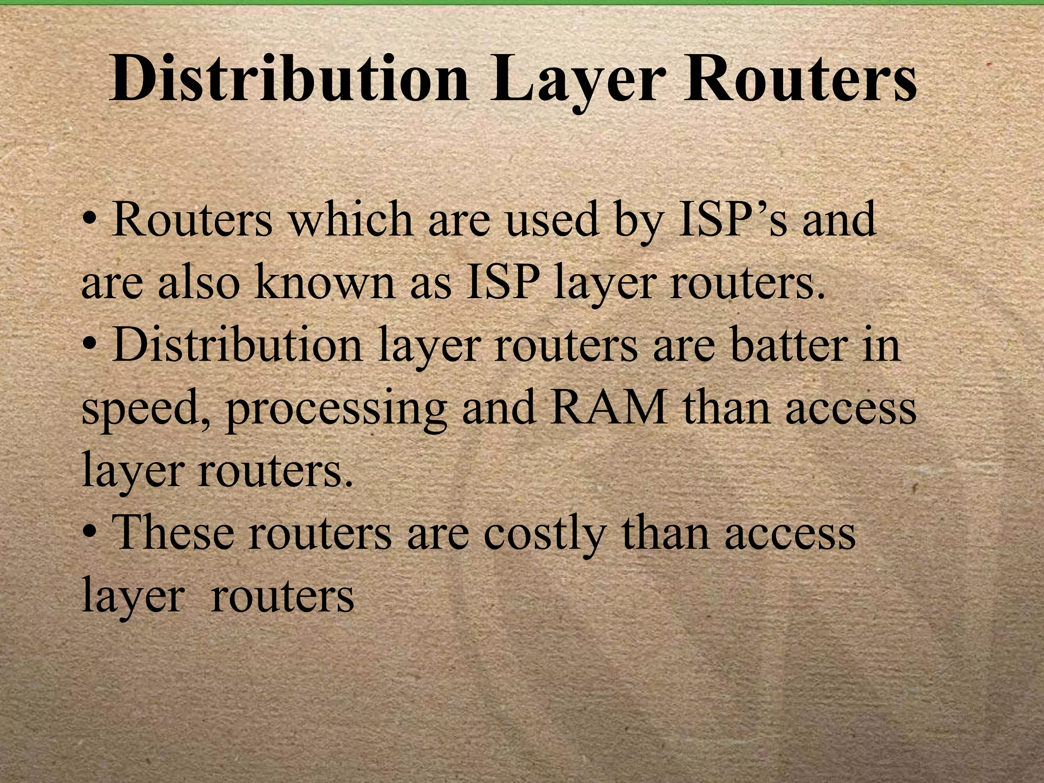 Routers and Routing Configuration | PPTX