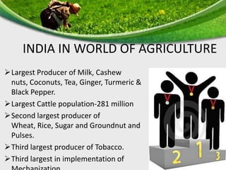 Agriculture in India | PPTX