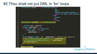 Salesforce Apex Ten Commandments | PPT