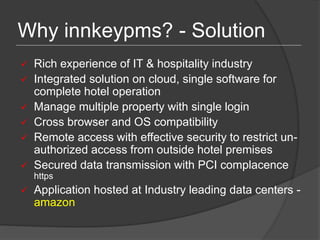 Introduction to Innkey Infosystems Pvt. Ltd. | PPTX