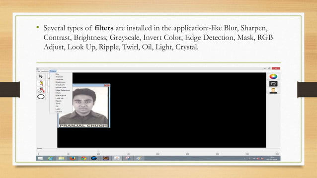 Major Project: Image editor (1.2) | PPTX | Photo Editing Software | Computer Software and ...