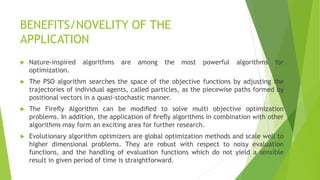 nature inspired algorithms | PPTX | Genetics | Science