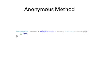 “Using C#/.NET – “Controversial Topics & Common Mistakes” | PDF | Programming Languages | Computing