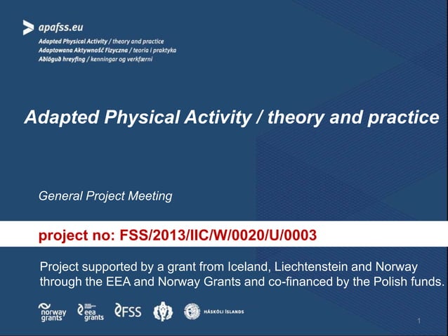 Adapted physical activity | PPT