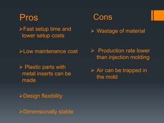 Compression and Transfer Moulding | PPTX