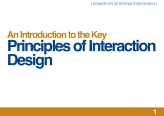 Principles of Interaction Design | PDF