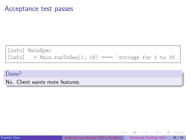 Exploring type-directed, test-driven development: a case study using ...