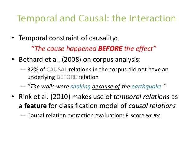 Extracting Temporal and Causal Relations between Events
