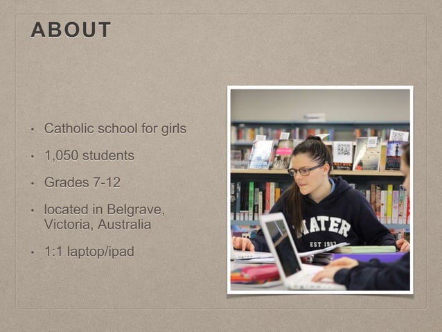 Mater Christi College: Learning Commons | PPT