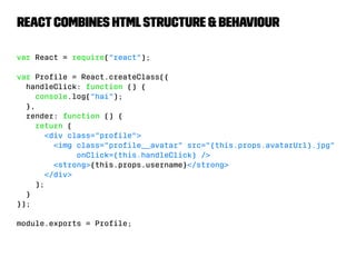 Styling components with JavaScript | PPT