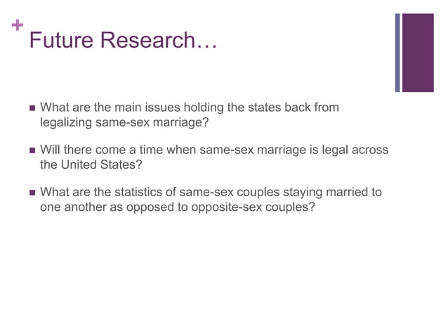 Same-Sex Marriage Presentation | PPTX