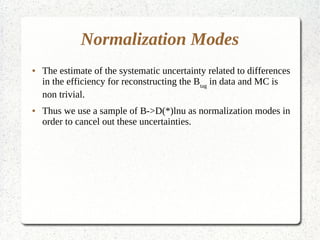 Presentation on the normalization channels | PPT