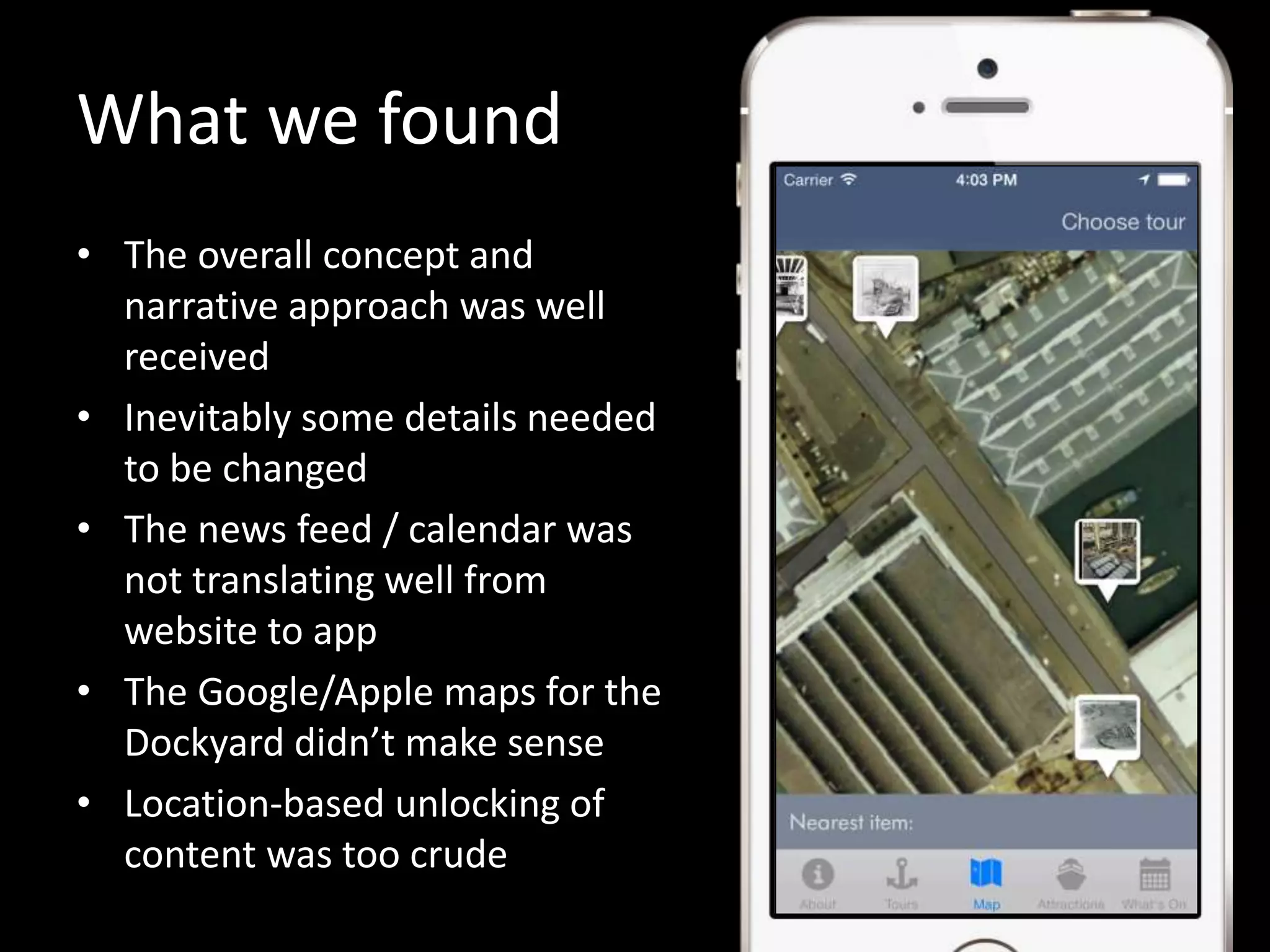 Developing the Portsmouth Historic Dockyard app | PPTX