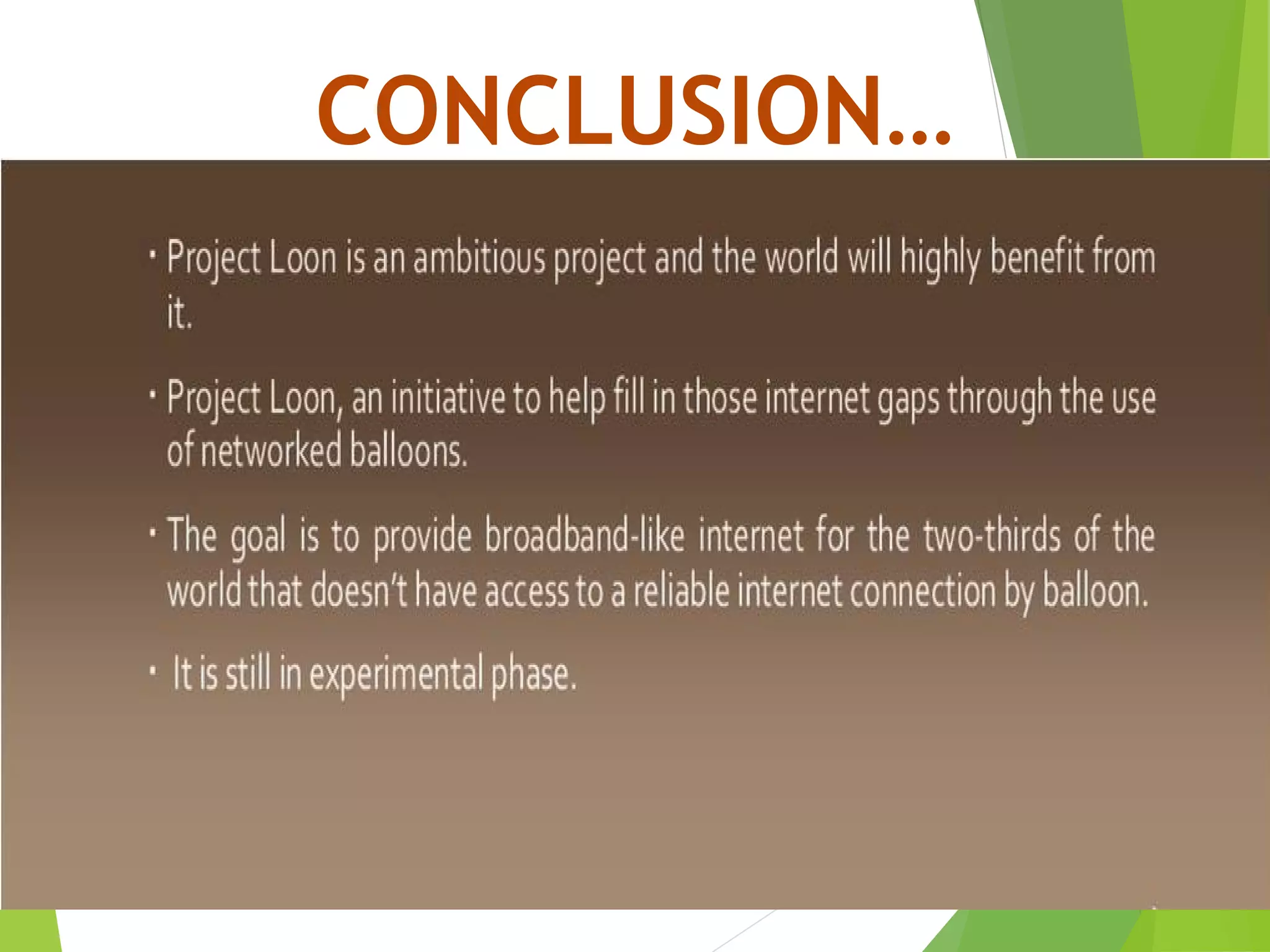 Google balloon | PPT