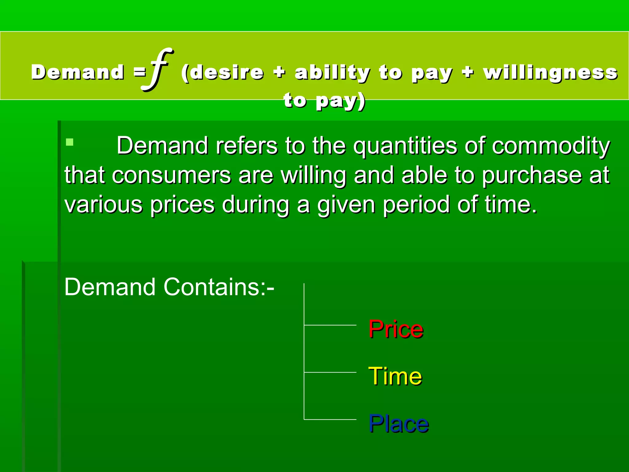 demand | PPT