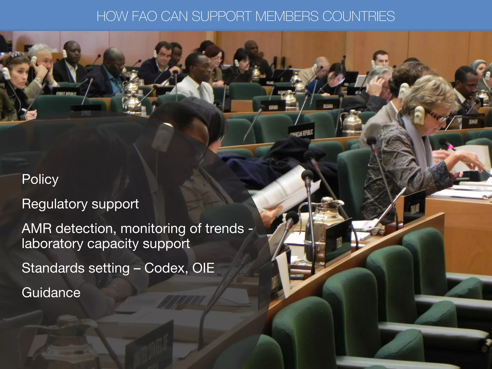 Antimicrobial Resistance (AMR): A global and Multisectoral issue of ...