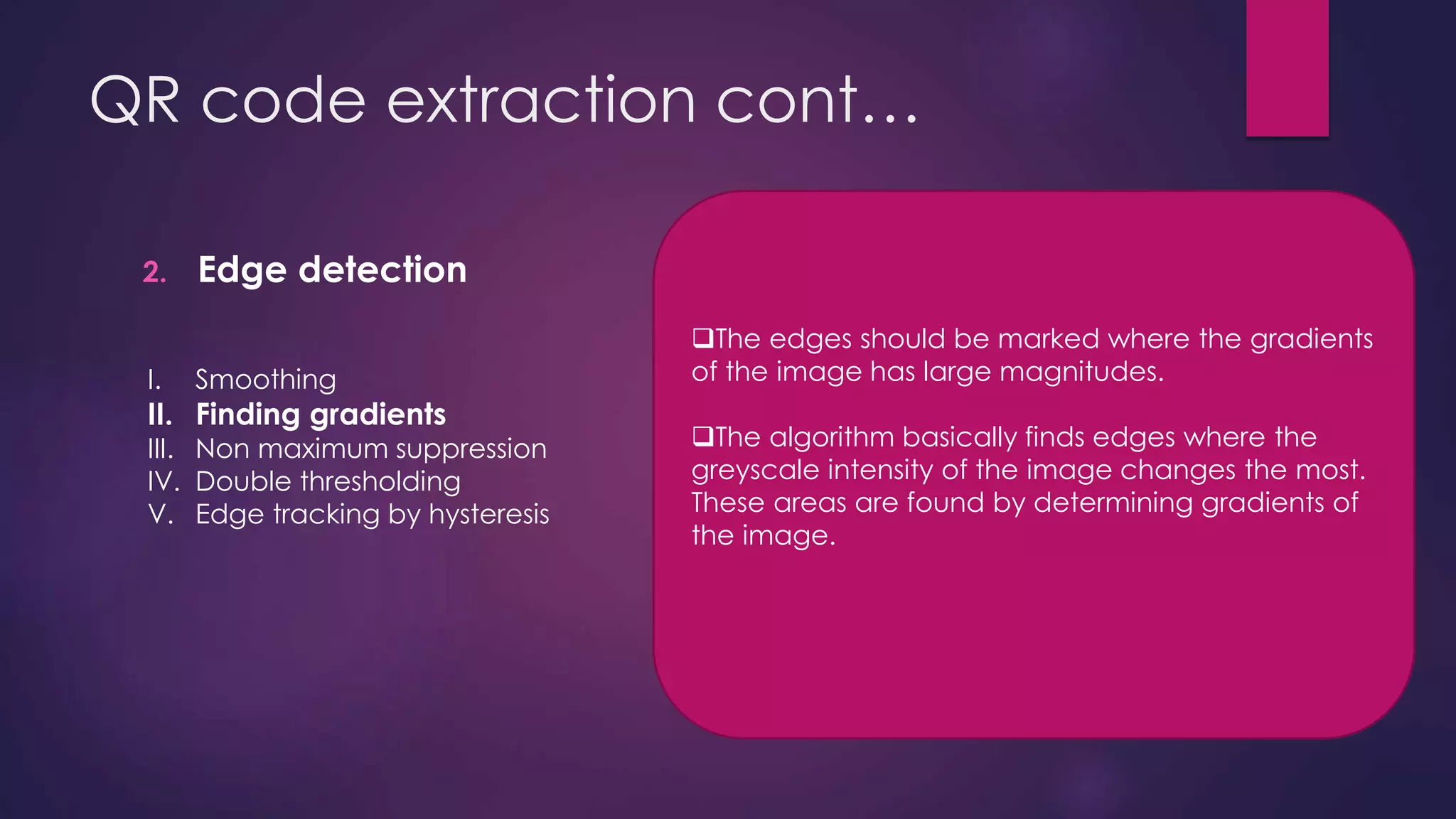 A low pre processing system for low quality QR code | PPTX