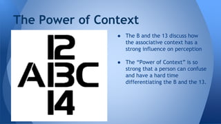 Context Presenation | PPT