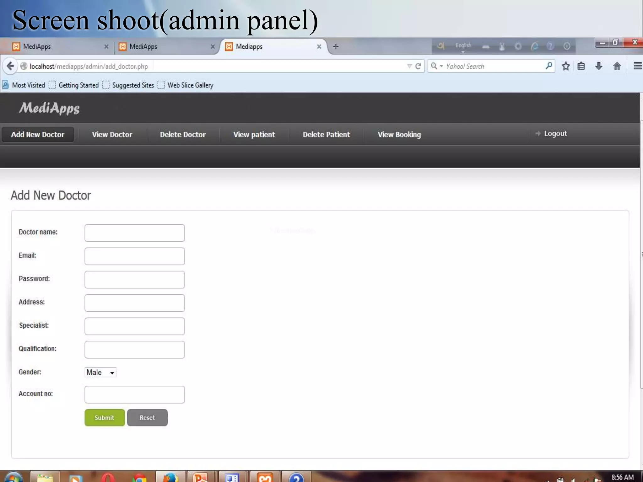 automated doctor appointment and prescription management system | PPTX