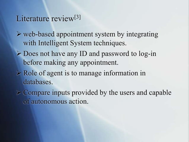 automated doctor appointment and prescription management system | PPTX