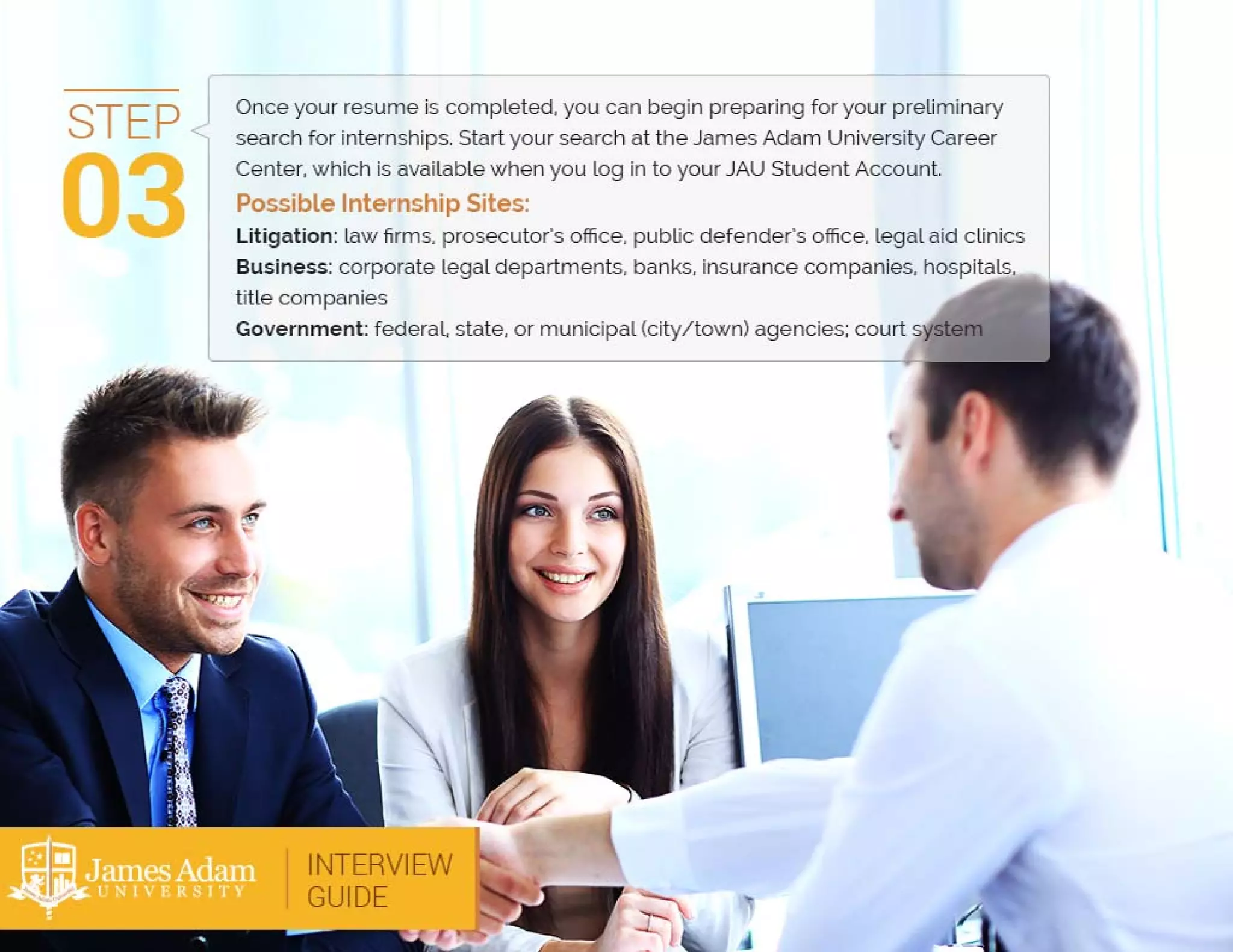 Guide To Prepare For An Interview - James Adam University | PDF ...