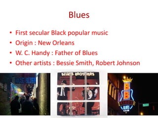 Music Of America | PPTX