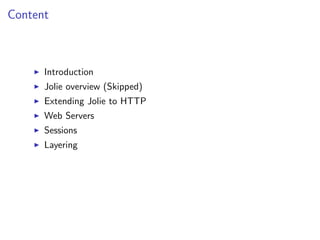 Process-aware Web Programming with Jolie | PDF