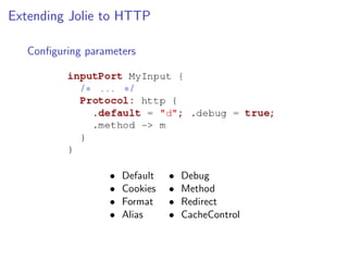 Process-aware Web Programming with Jolie | PDF