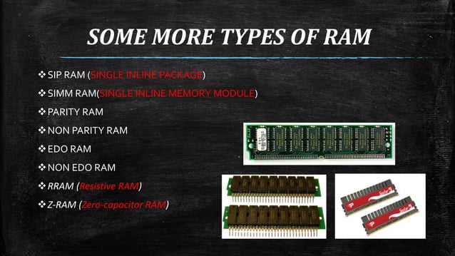 Ram and its types