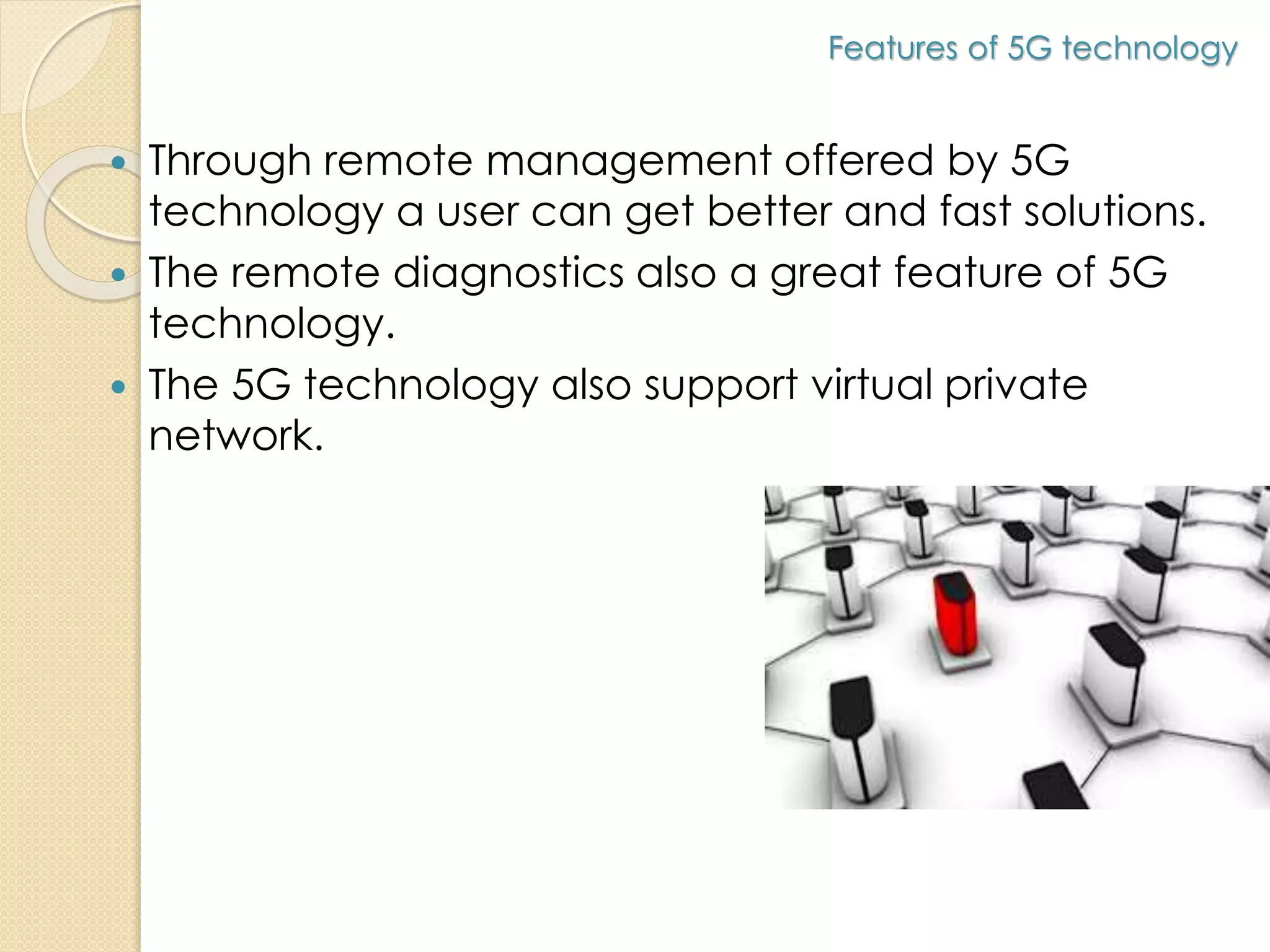 Seminar presentation on 5G | PPTX