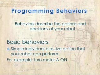 robot programming and its evolution | PPT