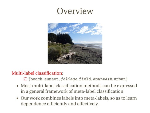 Multi-label Classification with Meta-labels | PDF | Artificial Intelligence | Technology & Computing