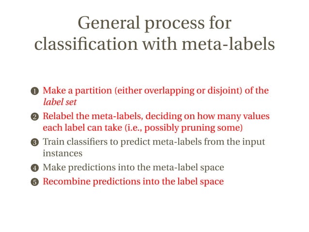 Multi-label Classification with Meta-labels | PDF | Artificial Intelligence | Technology & Computing