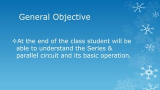 SERIES AND PARALLEL CIRCUIT | PPTX
